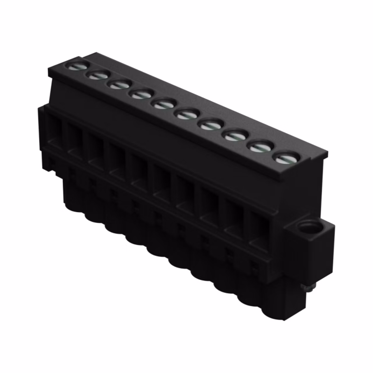 5.00mm Pitch Eurostyle Vertical Plug, with Retention Screws, Rear Wire Entry, 10 Circuits for sale