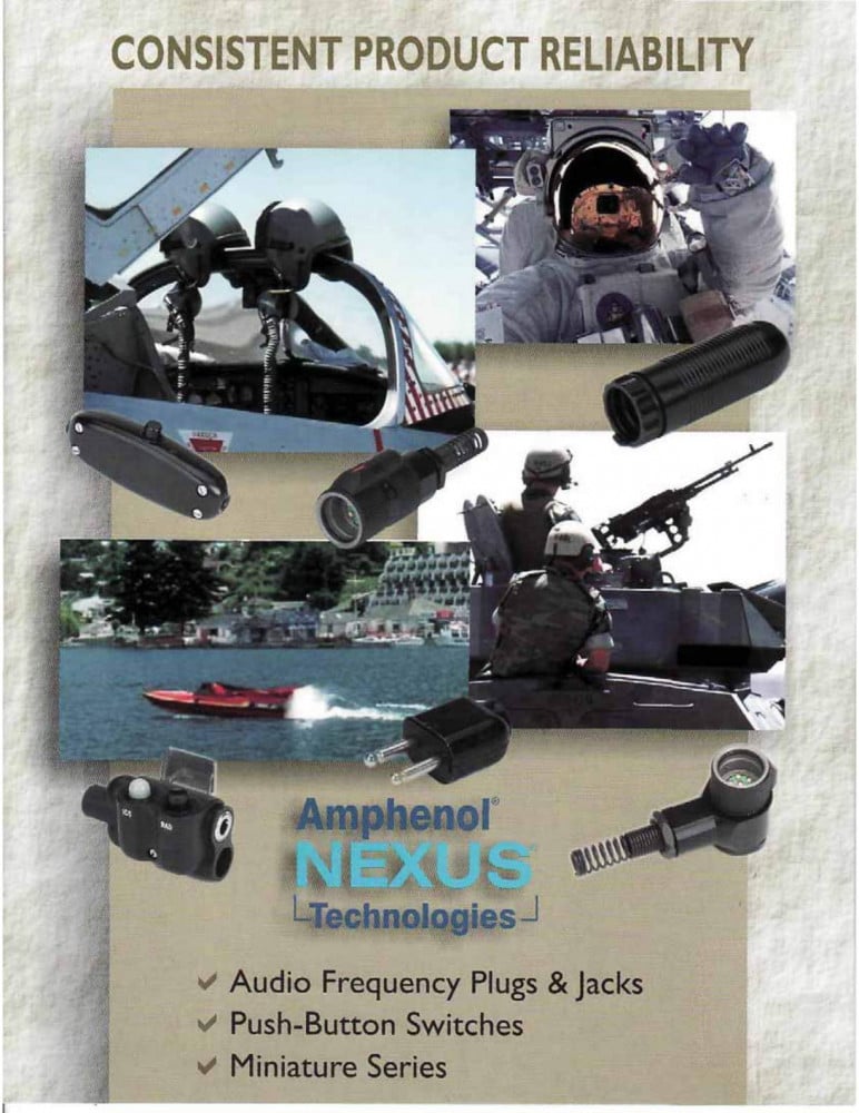 Amphenol NEXUS document page 1