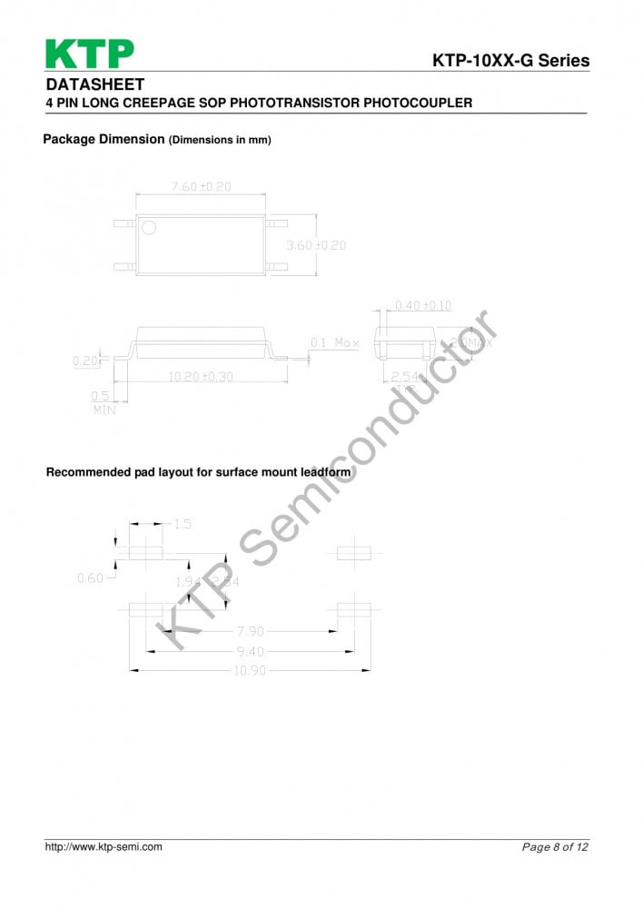 KTP-1019 datasheet page 8
