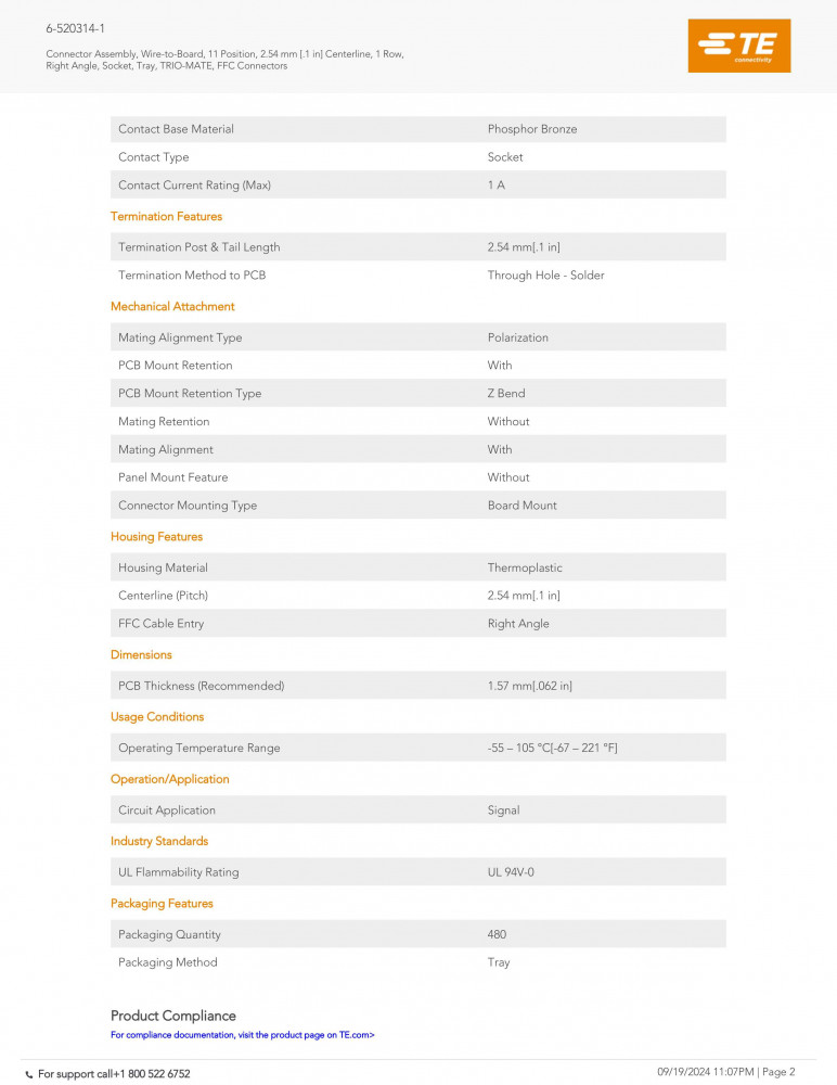 6-520314-1 technical document page 2