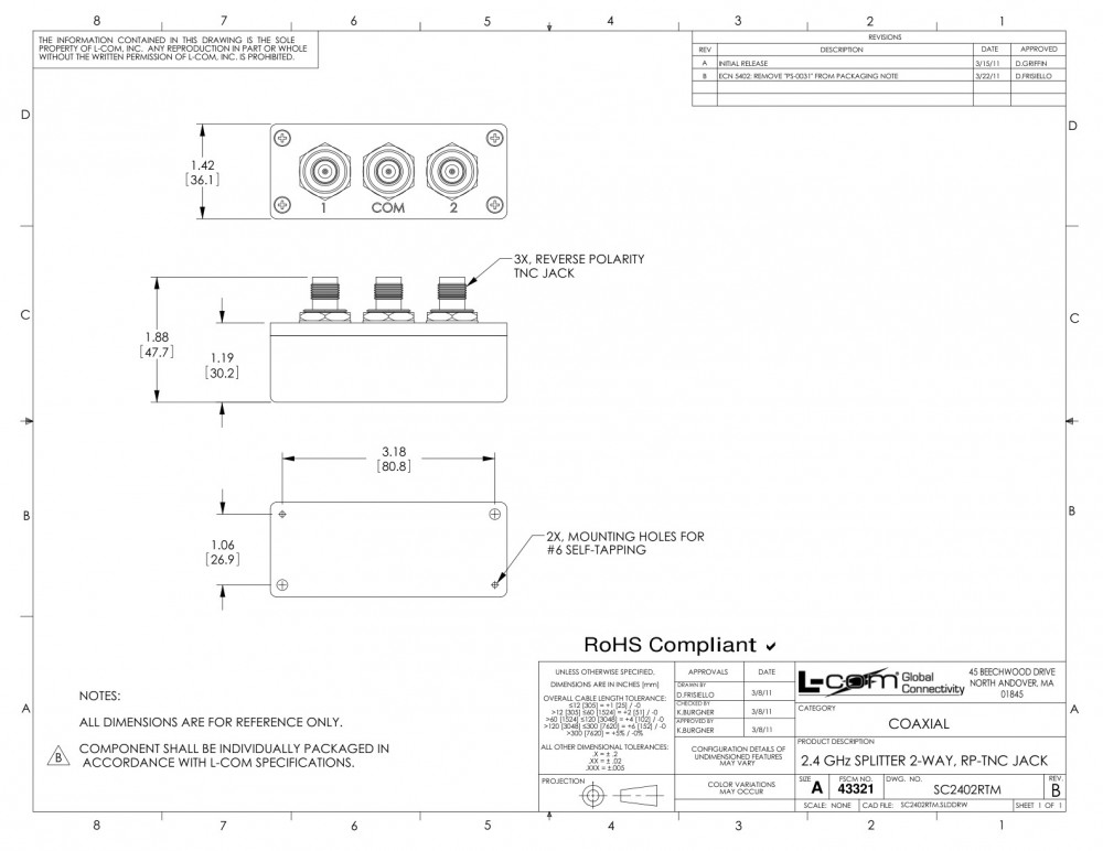 SC2402RTM technical document preview