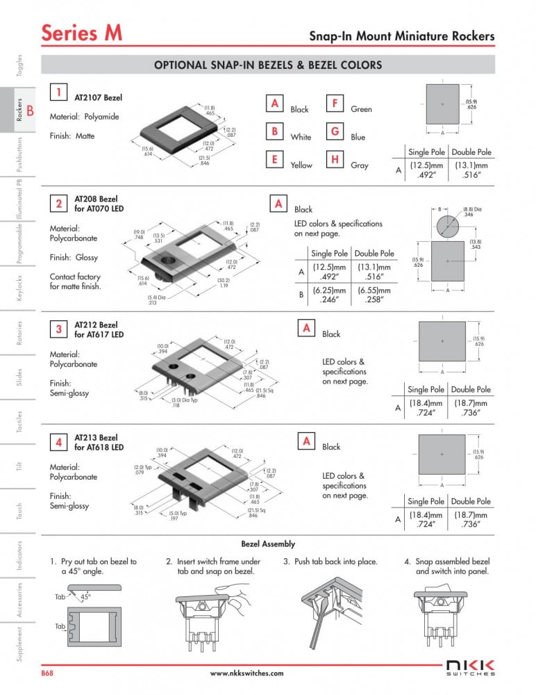 M2012 series technical document, page 7