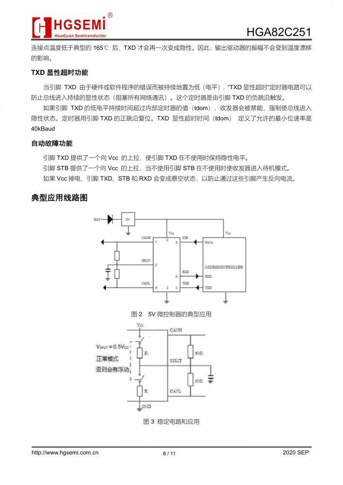 HGA82C251 datasheet page 8