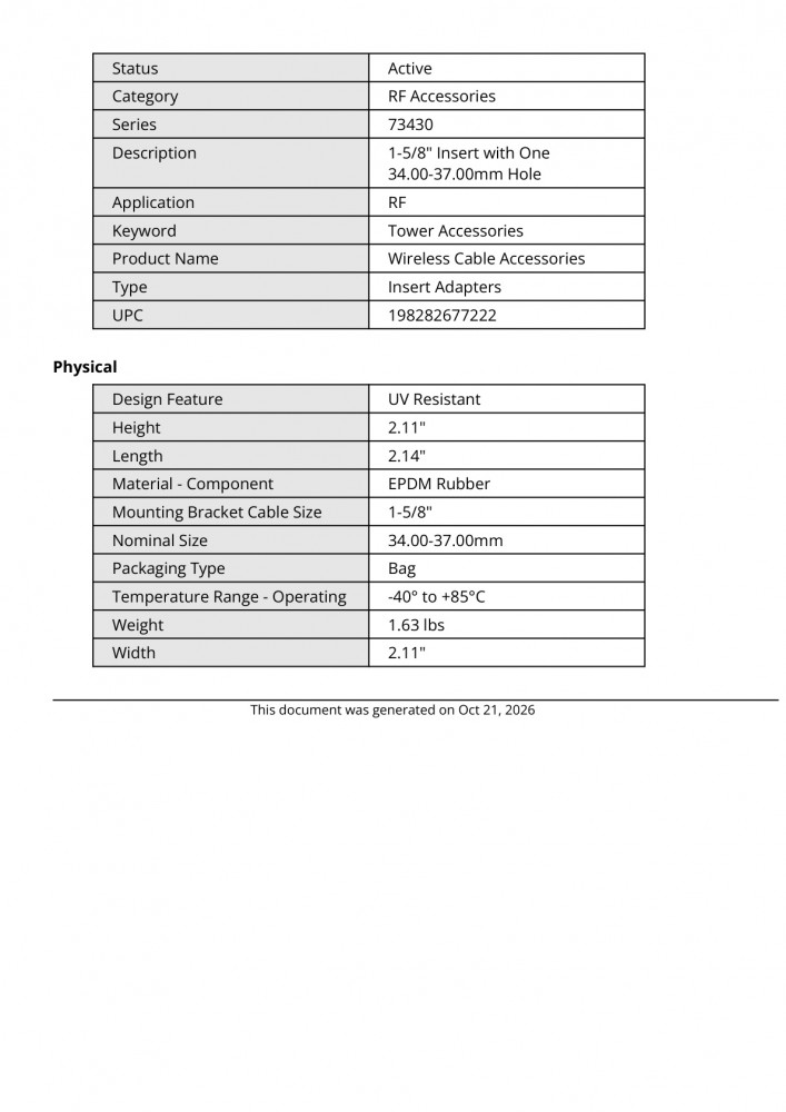 Product document preview, page 2