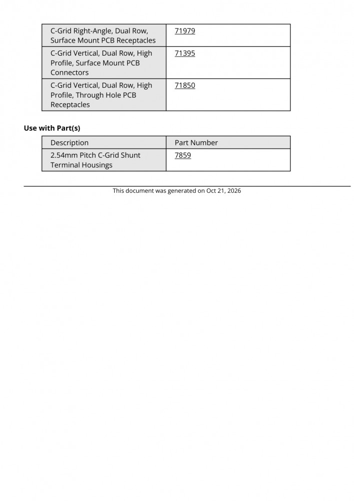 MOLEX 702800457 technical document image, page 4