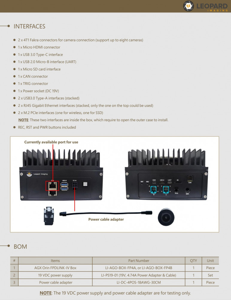 Supplied technical document page 3