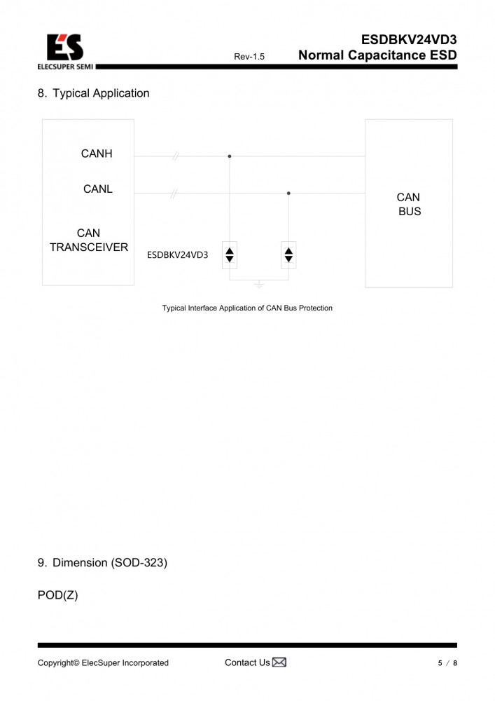 ESDBKV24VD3 datasheet page 5