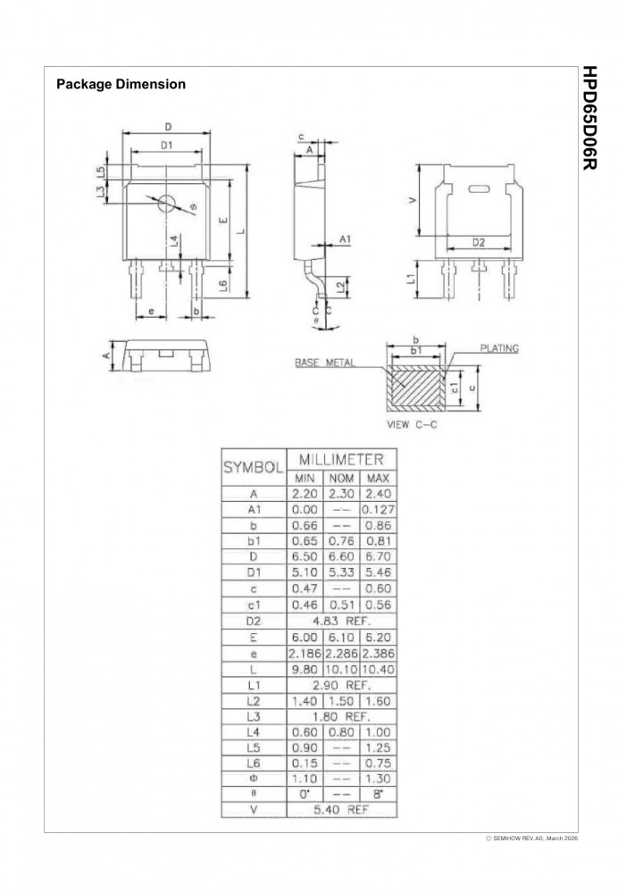 HPD65D06R datasheet page 5