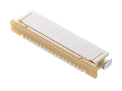 Easy-On FFC/FPC Connector, 1.00mm Pitch, Slider Series, Right-Angle, Bottom Contact, 3.00mm Height, 29 Circuits, Tin-Bismuth Plating for sale