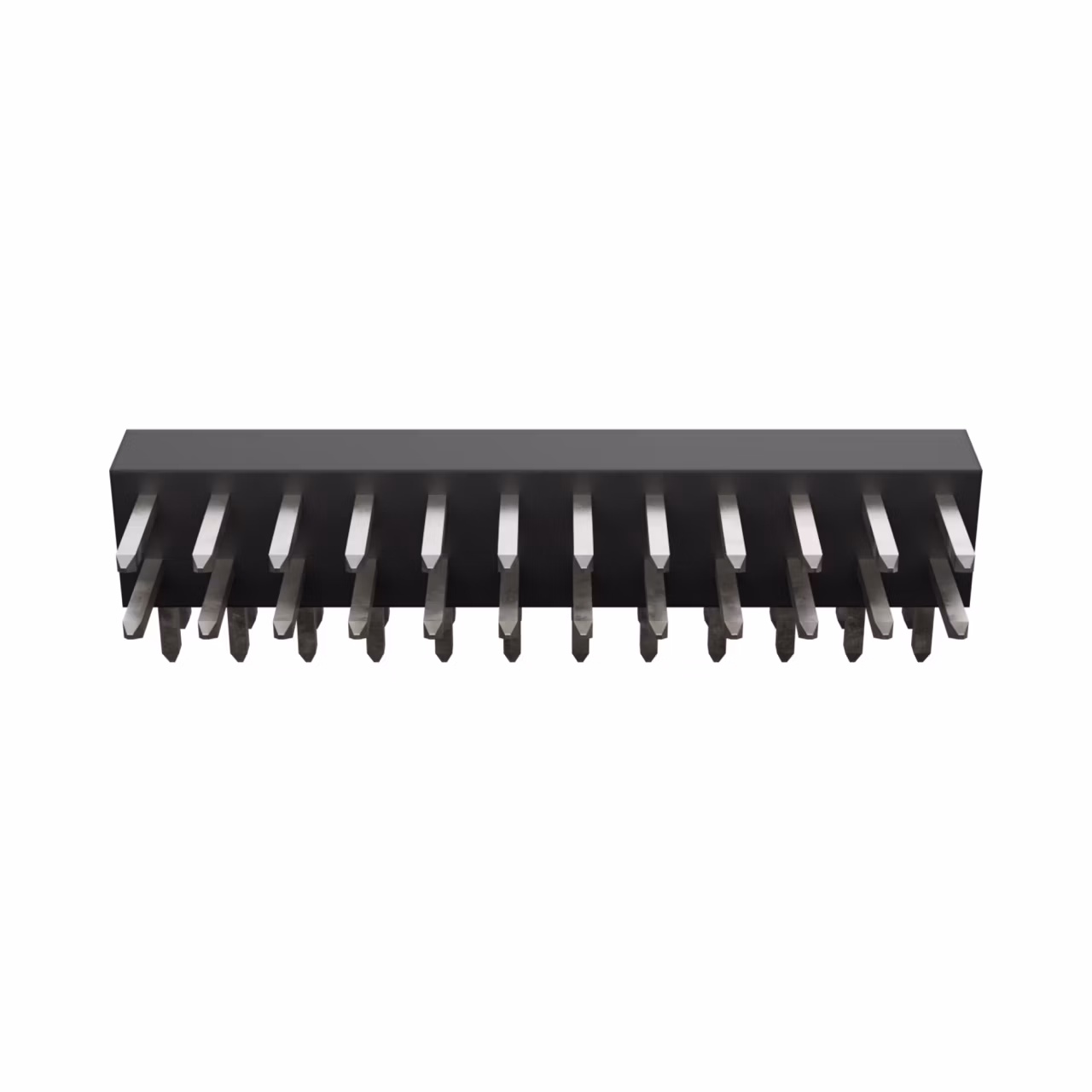 2.00mm Pitch Milli-Grid Header, Right-Angle, Through Hole, 24 Circuits, 2.54µm Tin (Sn) Plating, Mating Pin Length 4.00mm, Tail Length 2.60mm, Tray, Lead-Free for sale
