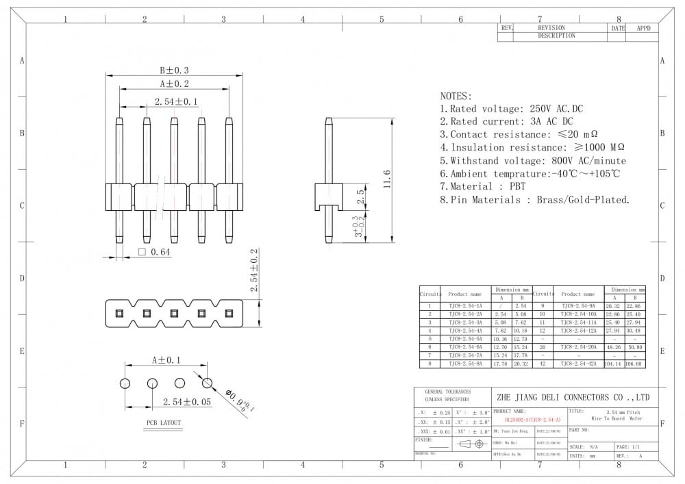 DLL TJC8-2.54-T drawing page 4