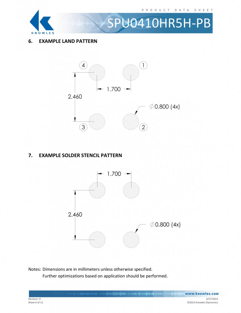 SPU0410HR5H-PB document page 6