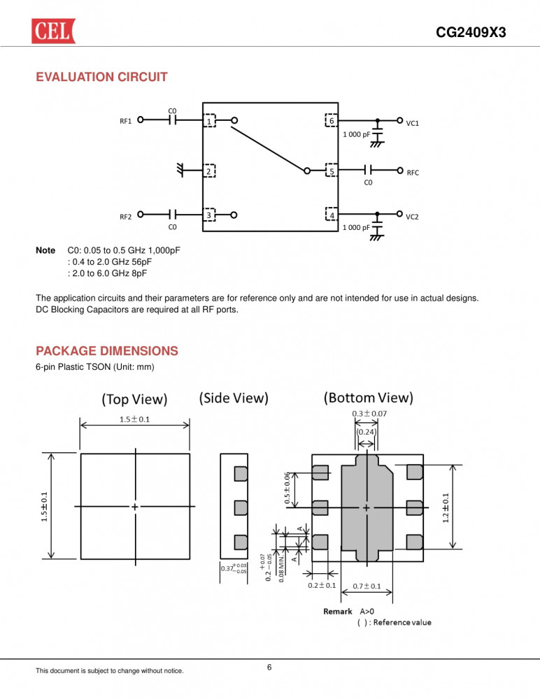 CG2409X3-C2 datasheet page 6