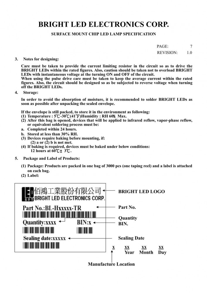 BL-HJEB536H-TRB datasheet page 6