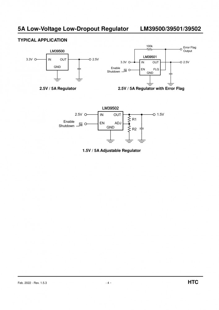LM39502R datasheet page 4