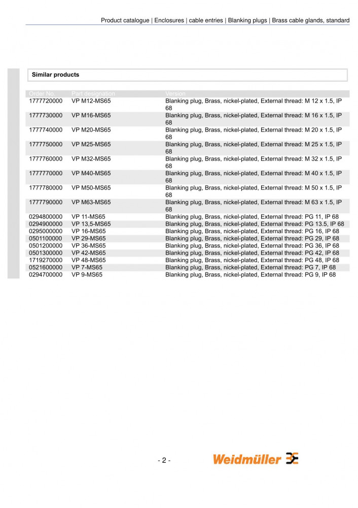 Product document image, page 2