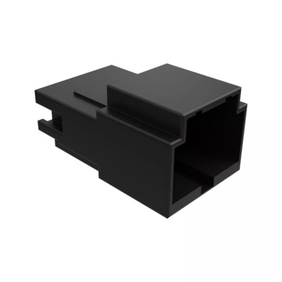 2.54mm Pitch, 0.64mm Width H-DAC 64 High Density Automotive Crimp Housing, Dual Row, 10 Circuits, Polarization Option #2, Black for sale