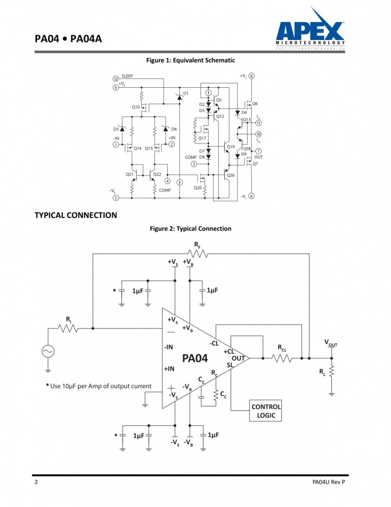 PA04 datasheet page 2