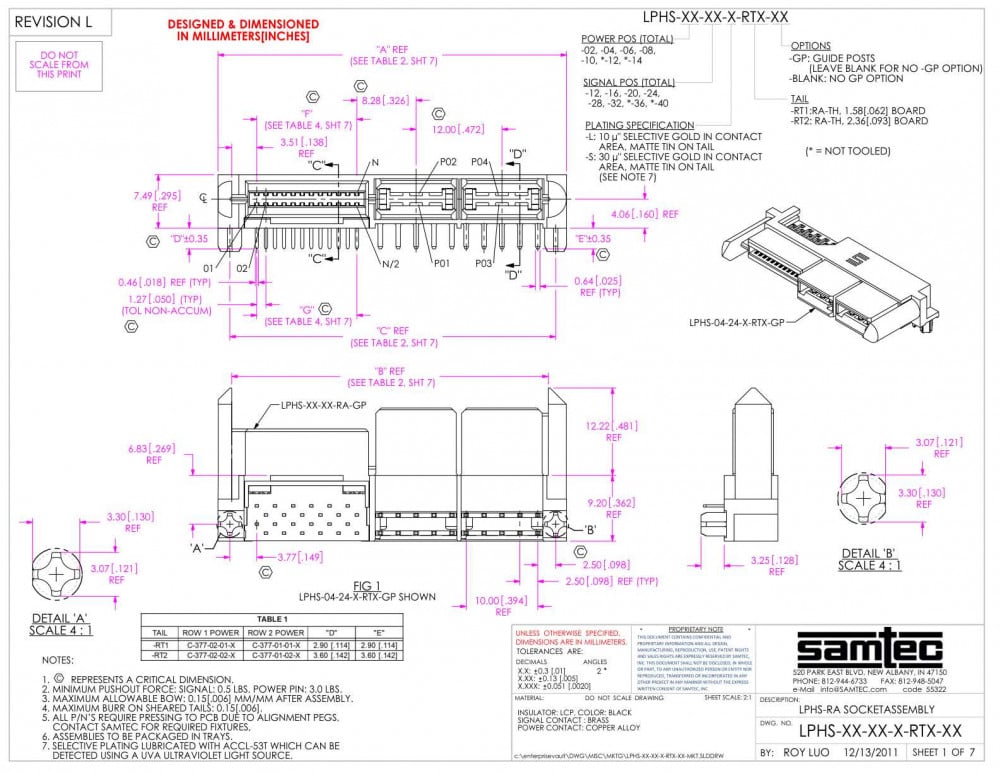 LPHS drawing page 1