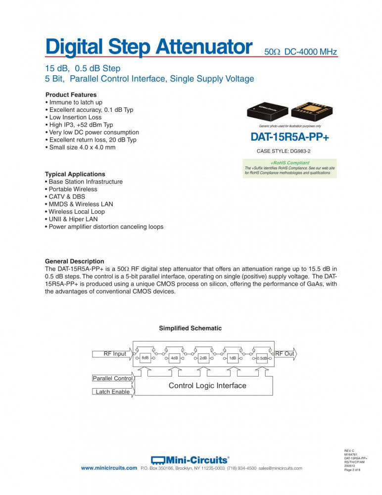 DAT-15R5A-PP+ datasheet page 2