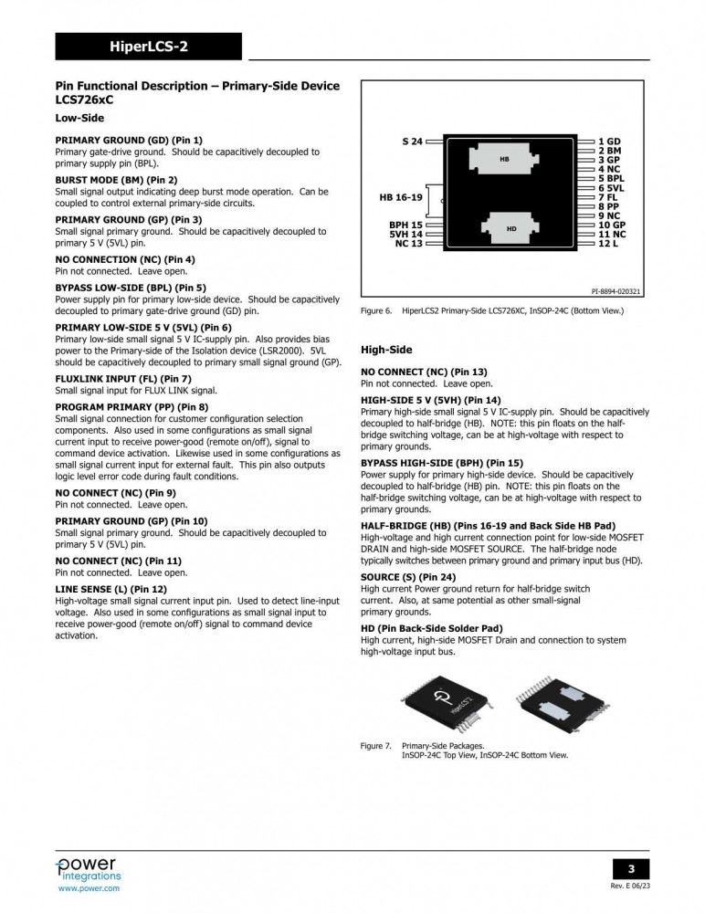 LCS7260C-TL datasheet page 3