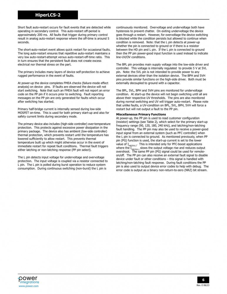 LCS7260C-TL datasheet page 6