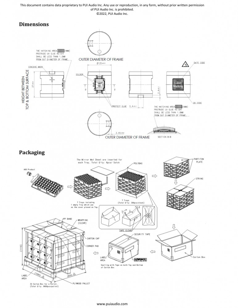 HD-VA2527 datasheet page 3