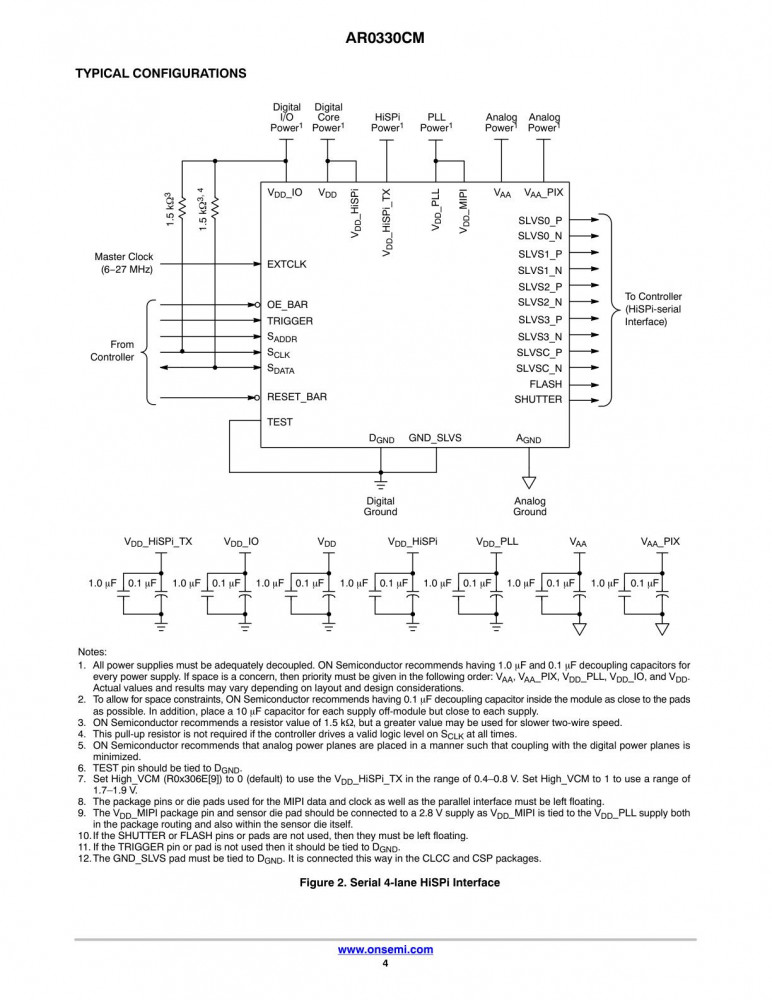 AR0330 technical document page 4