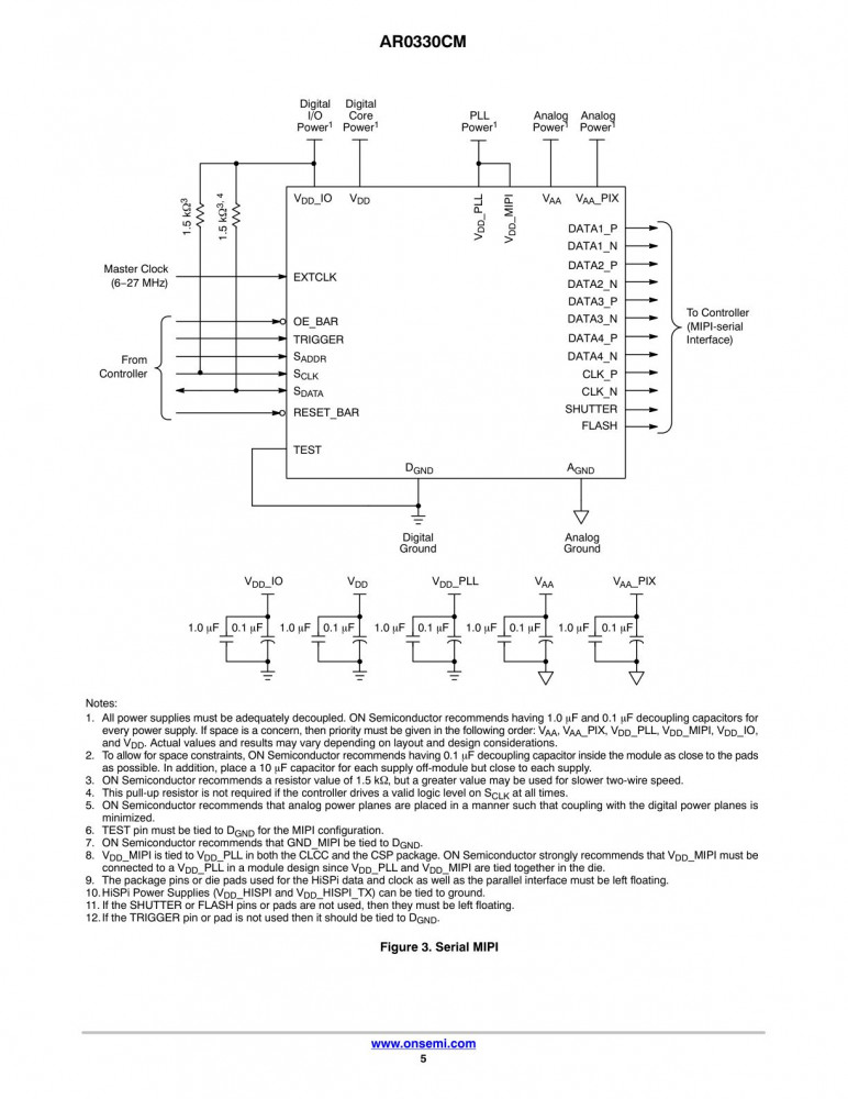 AR0330 technical document page 5