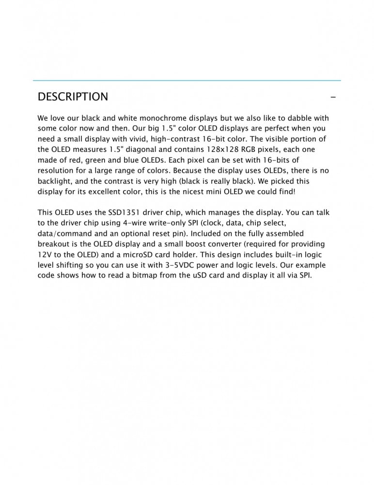 Product documentation page 2