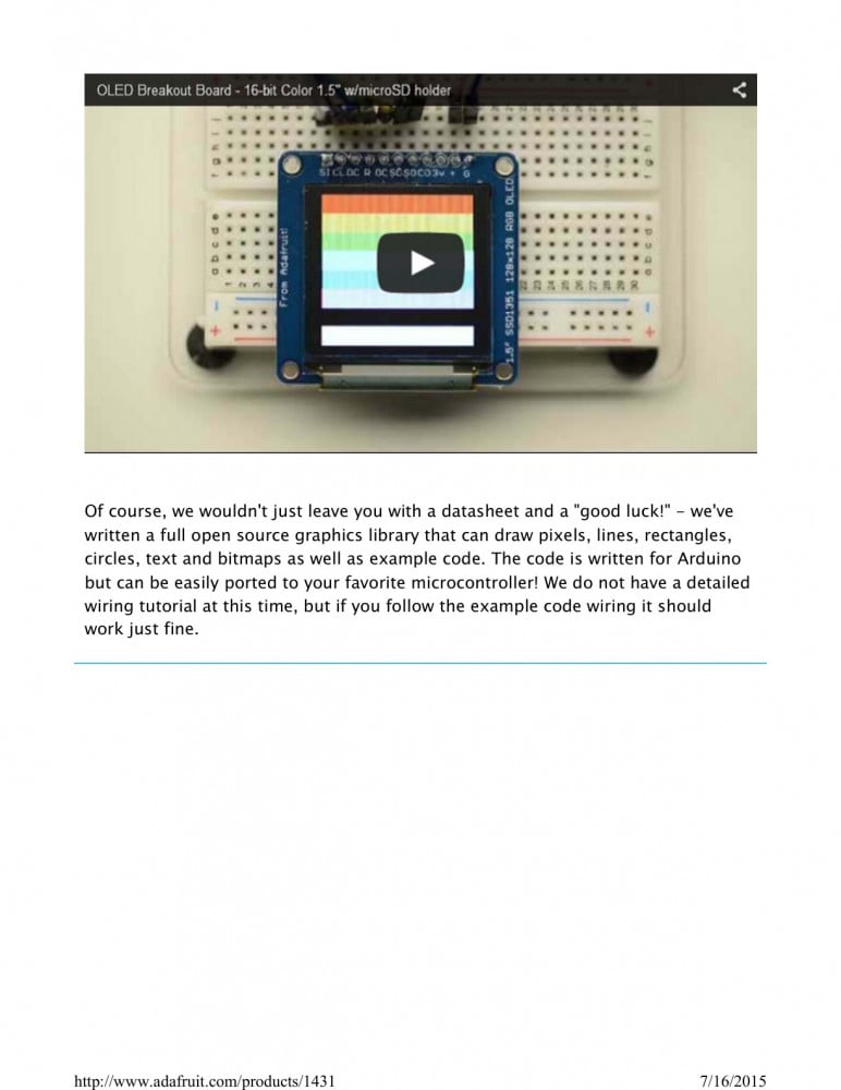 Product documentation page 3