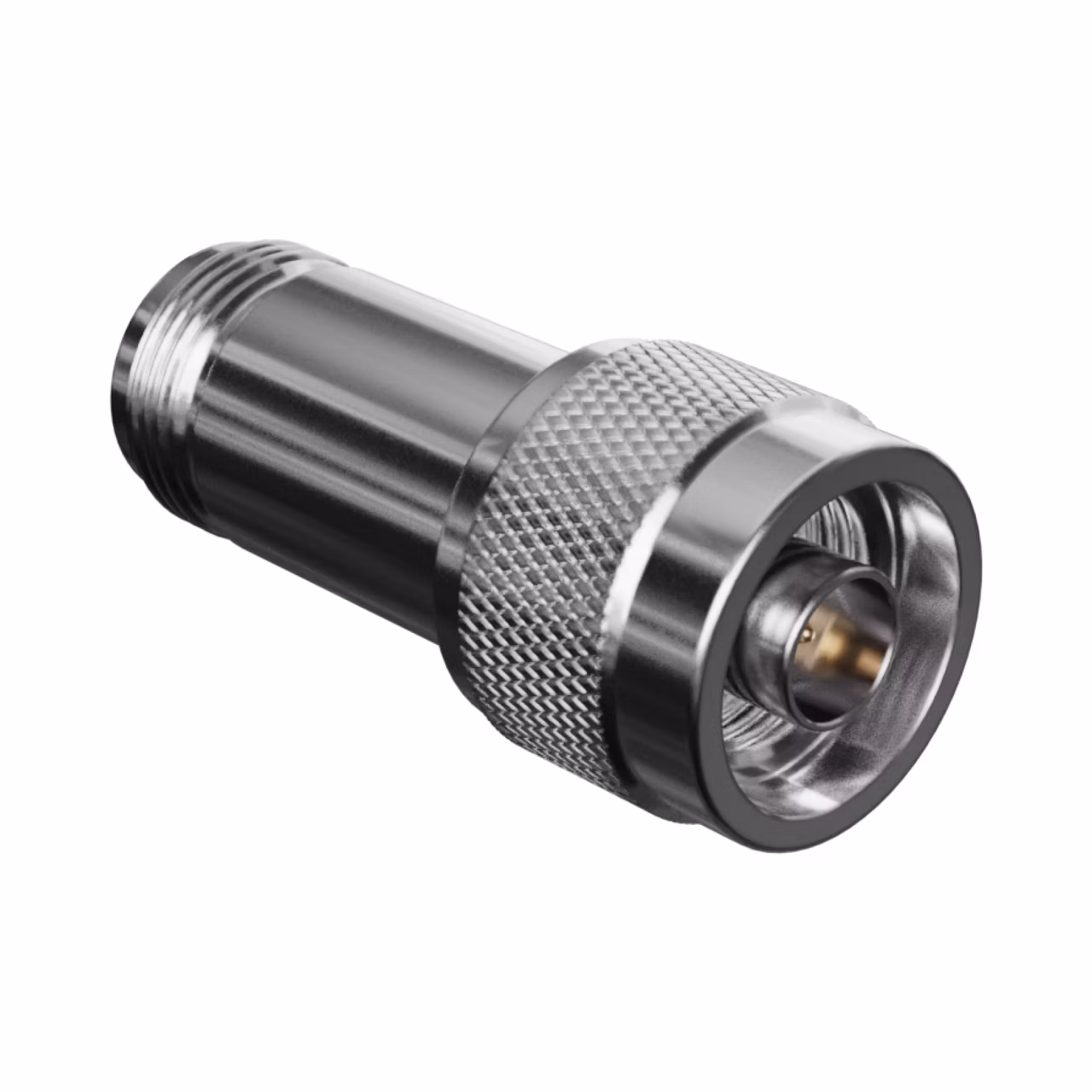 N Type Attenuator, Plug to Jack, Straight, 18 GHz, 2 Watt, 20 dB, without Hex for sale