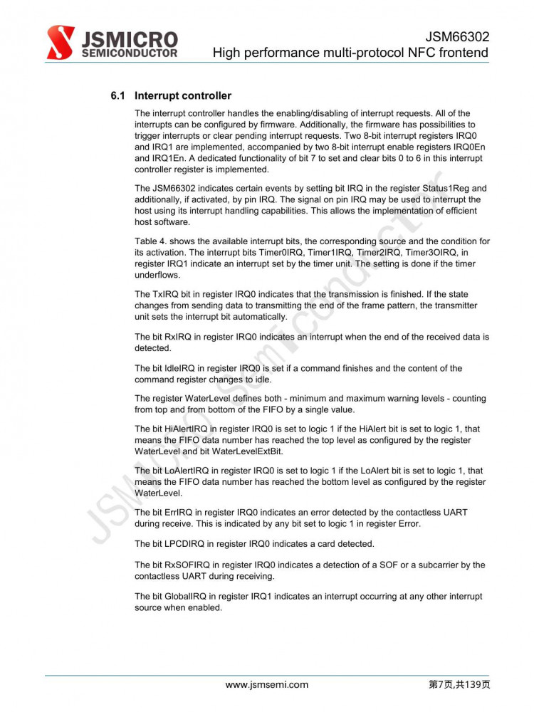 JSM66302 datasheet page 7