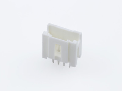 MicroClasp Vertical Header, 2.00mm Pitch, Single Row, Through Hole, Tin (Sn) Plating, 4 Circuits, without PCB Locator for sale