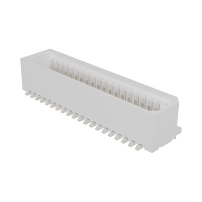 SlimStack Board-to-Board Connector, 0.80mm Pitch, Plug, 4.50 or 5.50mm Mated Height, 40 Circuits, Vertical, without Boss for sale