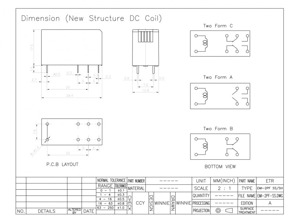 ECE ETR EMI relay drawing page 7
