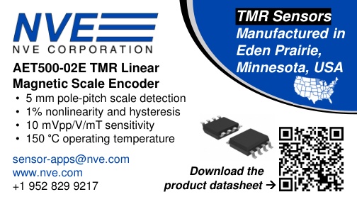 NVE AET500-02E product document page 1