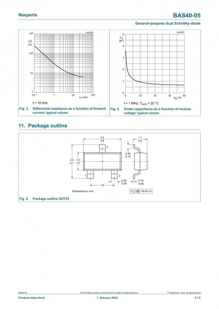 BAS40-05 datasheet page 4