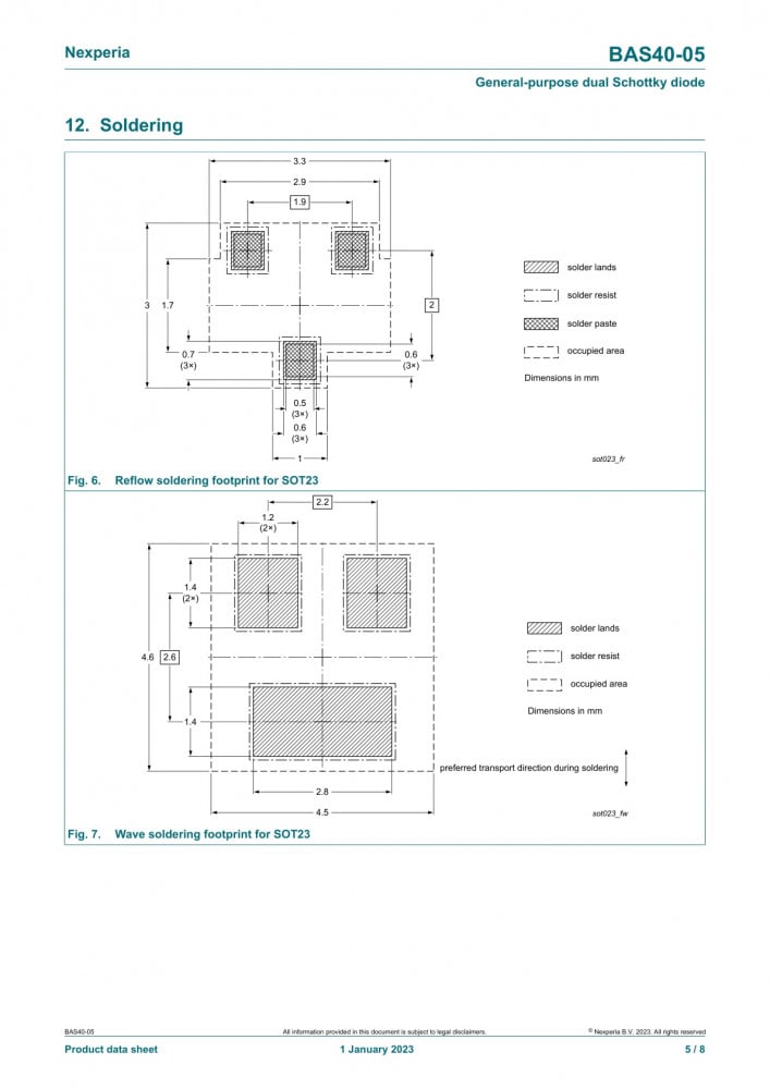 BAS40-05 datasheet page 5