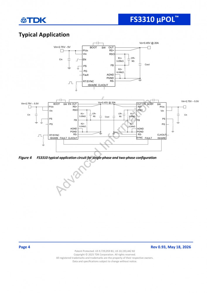 FS3310 technical document page 4