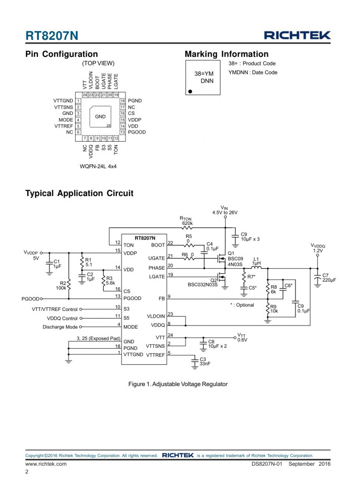 RT8207N datasheet page 2