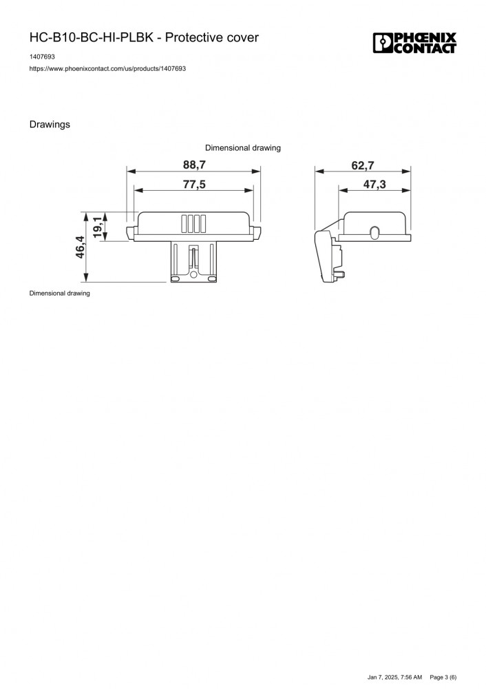 Phoenix Contact 1407693 technical document page 3