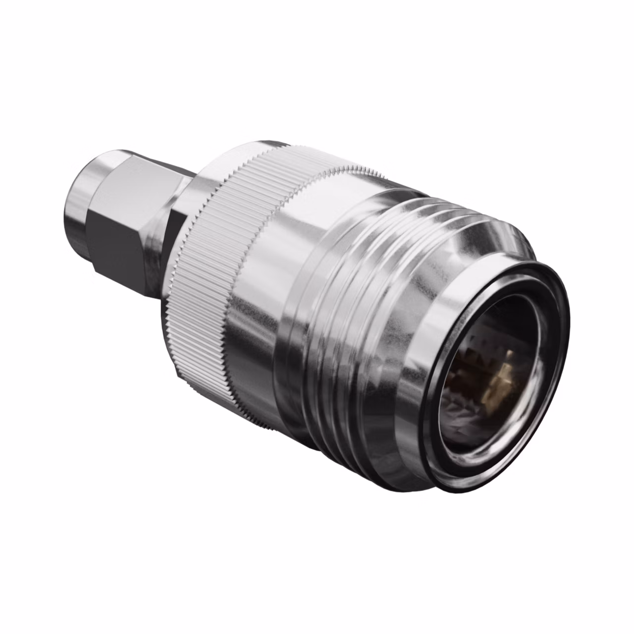 N Jack-to-SMA Plug ,Between-Series Adapter, Bag, 50 Ohms for sale