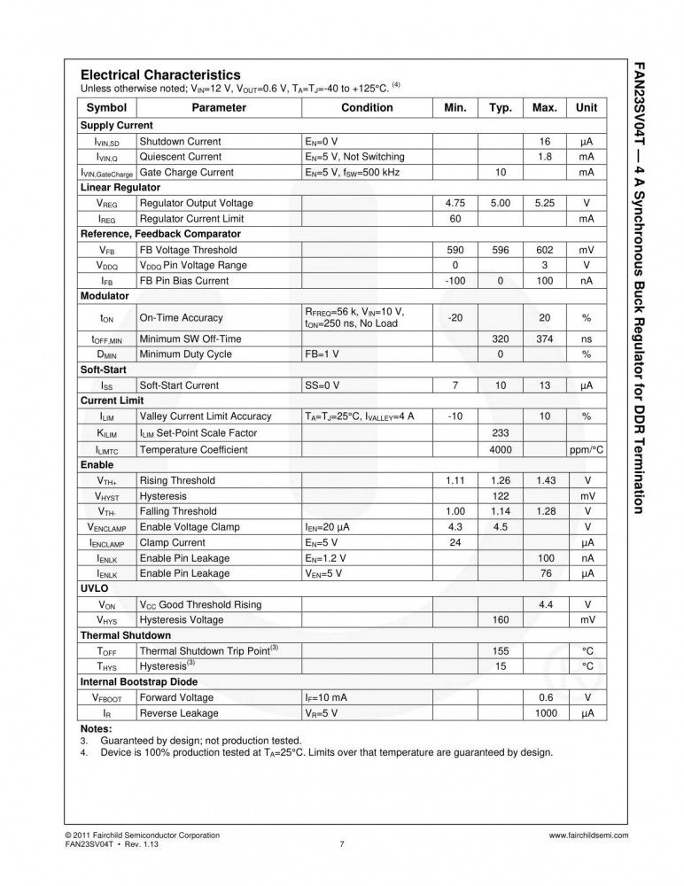 FAN23SV04T datasheet page 8