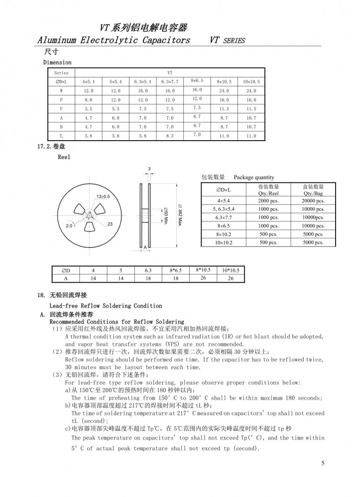 ChengTao VT series datasheet page 5