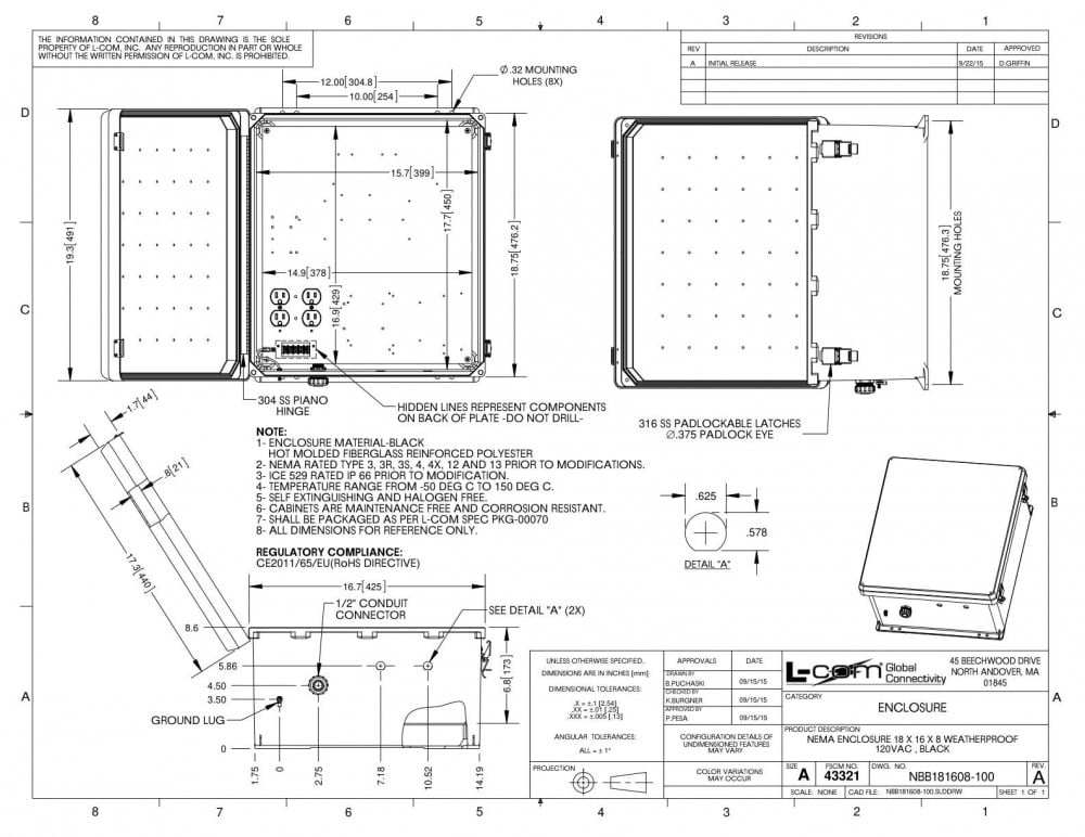 L-com NBB181608-100 technical document page