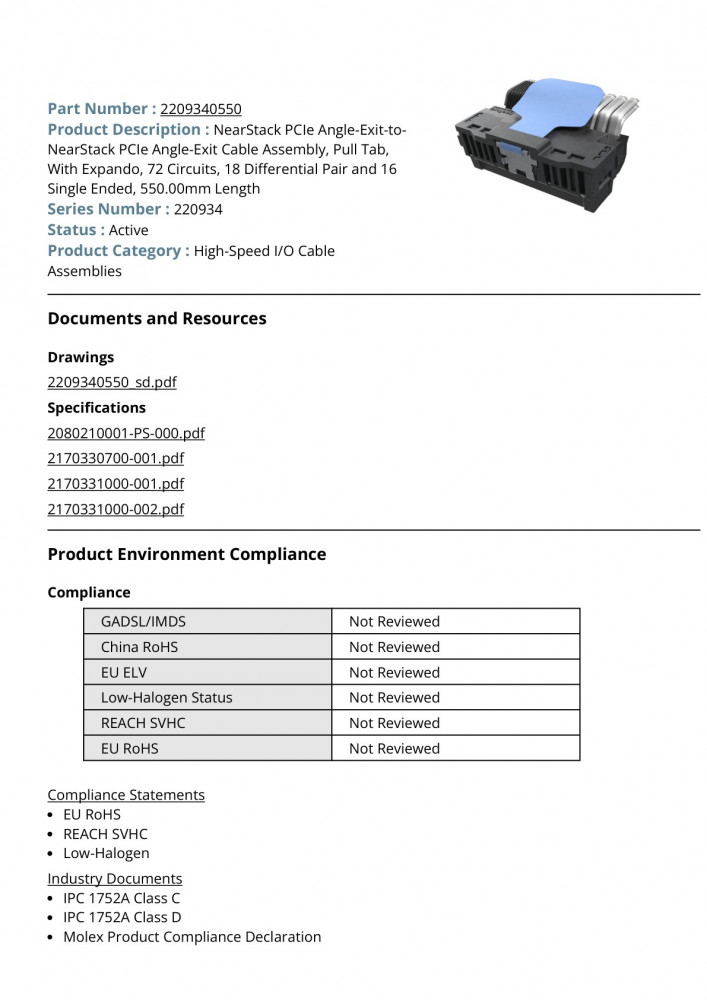 2209340550 technical document preview, page 1