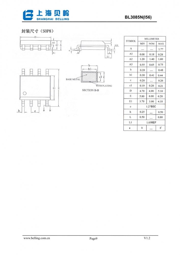BL3085N(I56) datasheet page 9