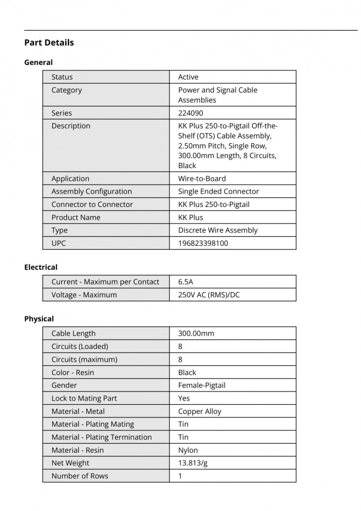 Product document image, page 2