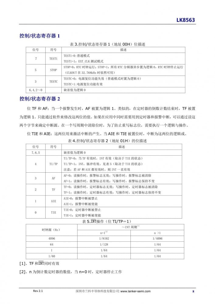 LK8563S datasheet page 8